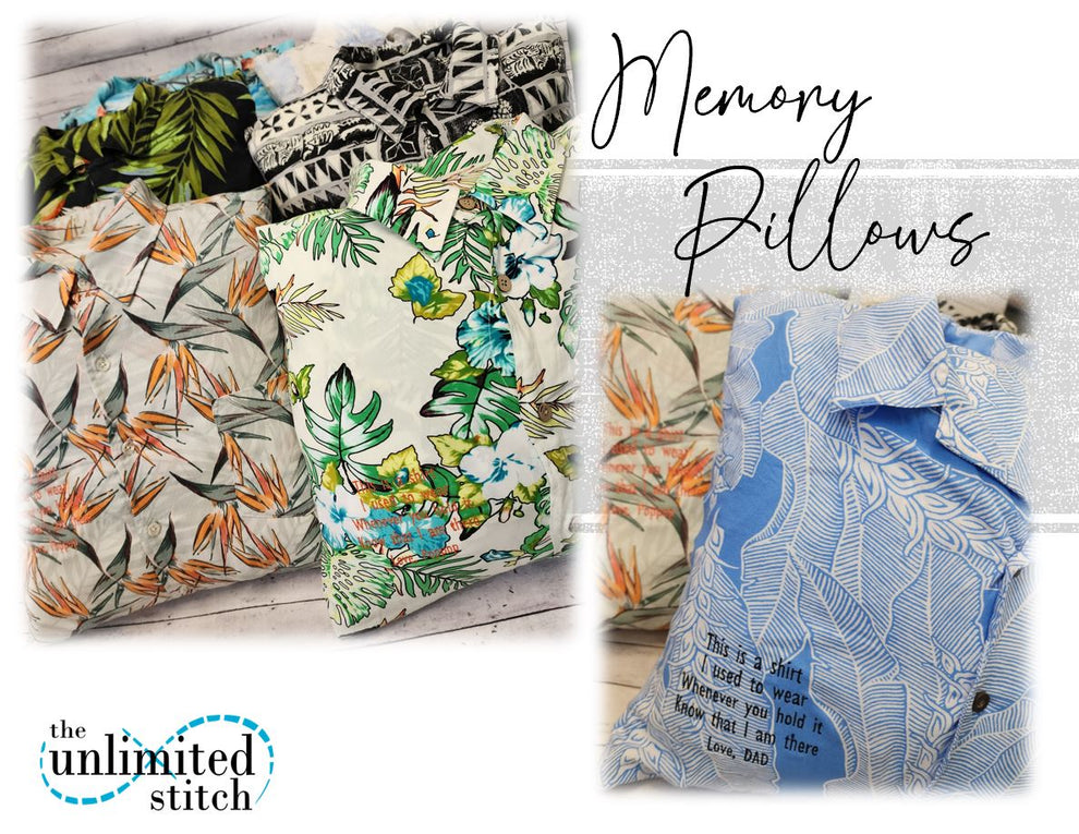 Custom Memory Pillow from Loved One’s Clothing | Memorial Keepsake ...