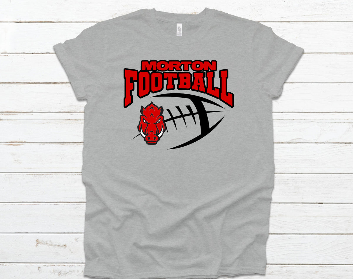 Morton Football Arch Tee – The Unlimited Stitch